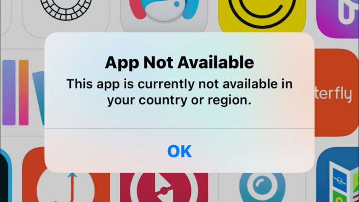 How To Fix App Not Available Error In IPhone 