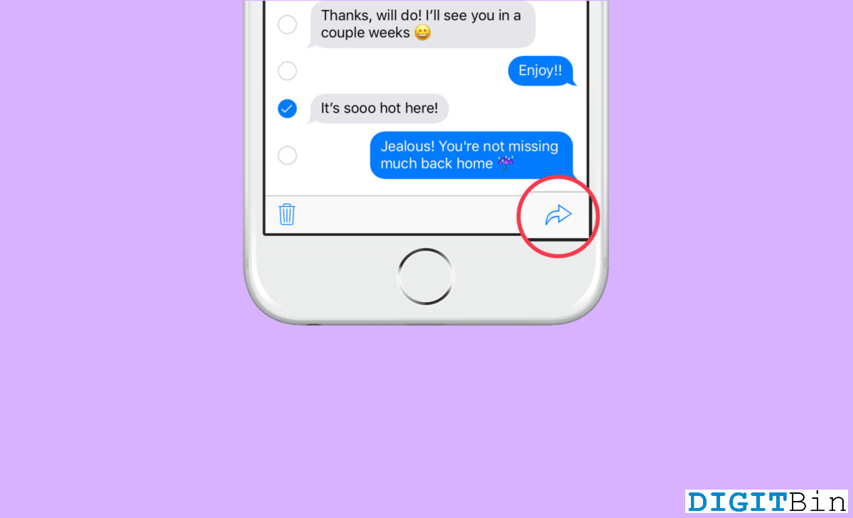 How To Forward Text Message On IPhone DigitBin
