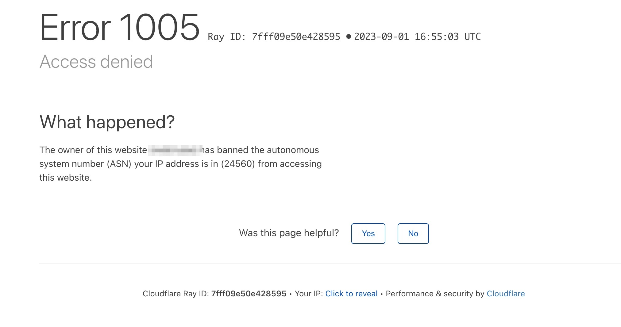  How To Fix Error 1005 Access Denied 