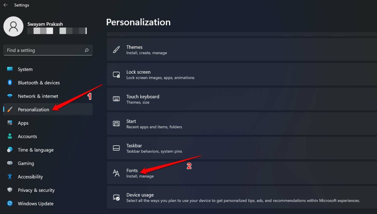 How To Change Default System Font On Windows 11 DigitBin
